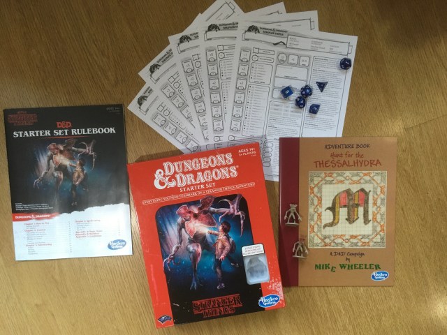 Review D&D Stranger Things Starter Set – Hunt for the Thessalhydra ...